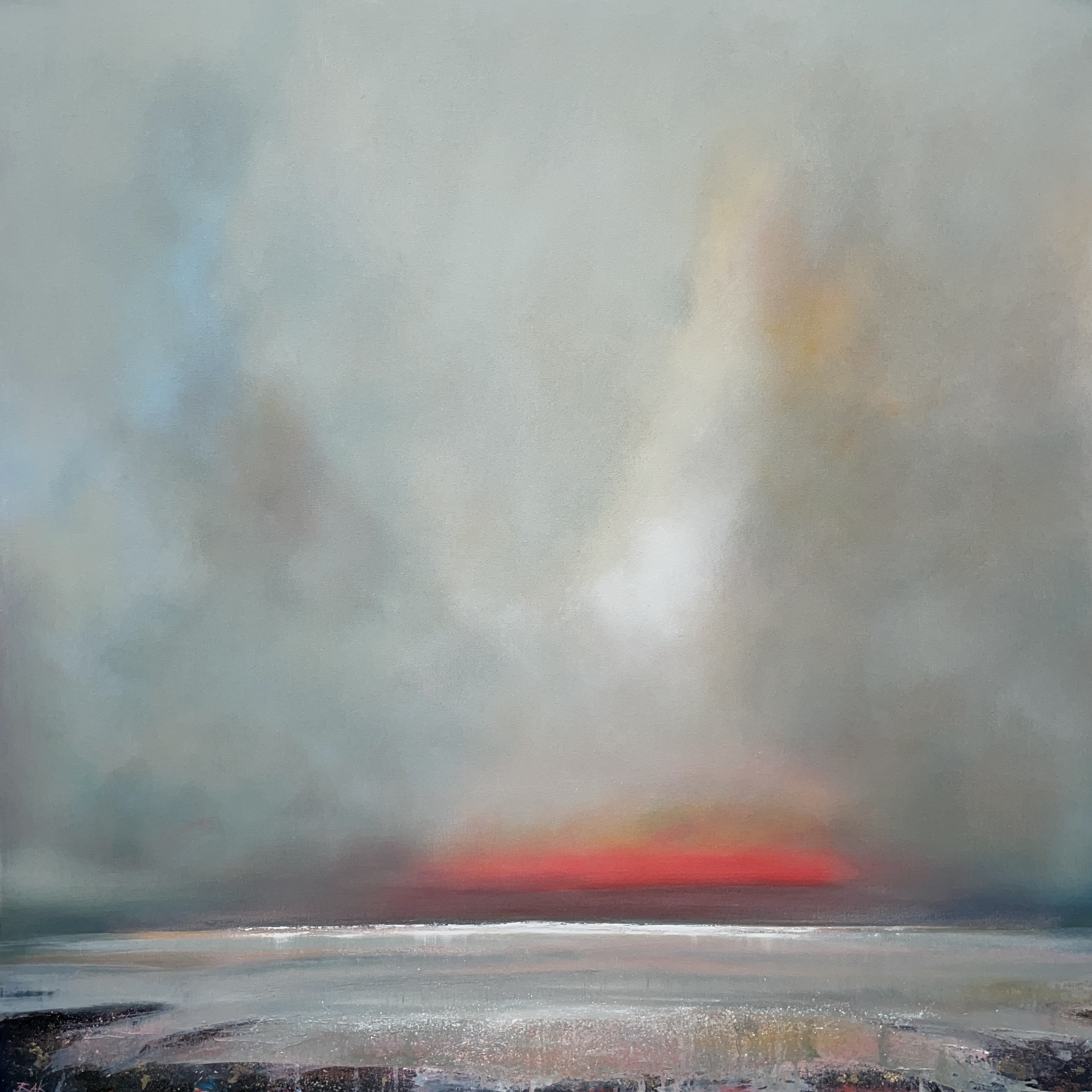 Seraphic Sky (sold) – Kingfisher Art