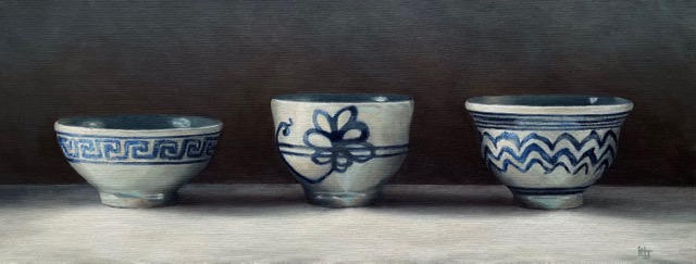 Three Little Bowls – Kingfisher Art
